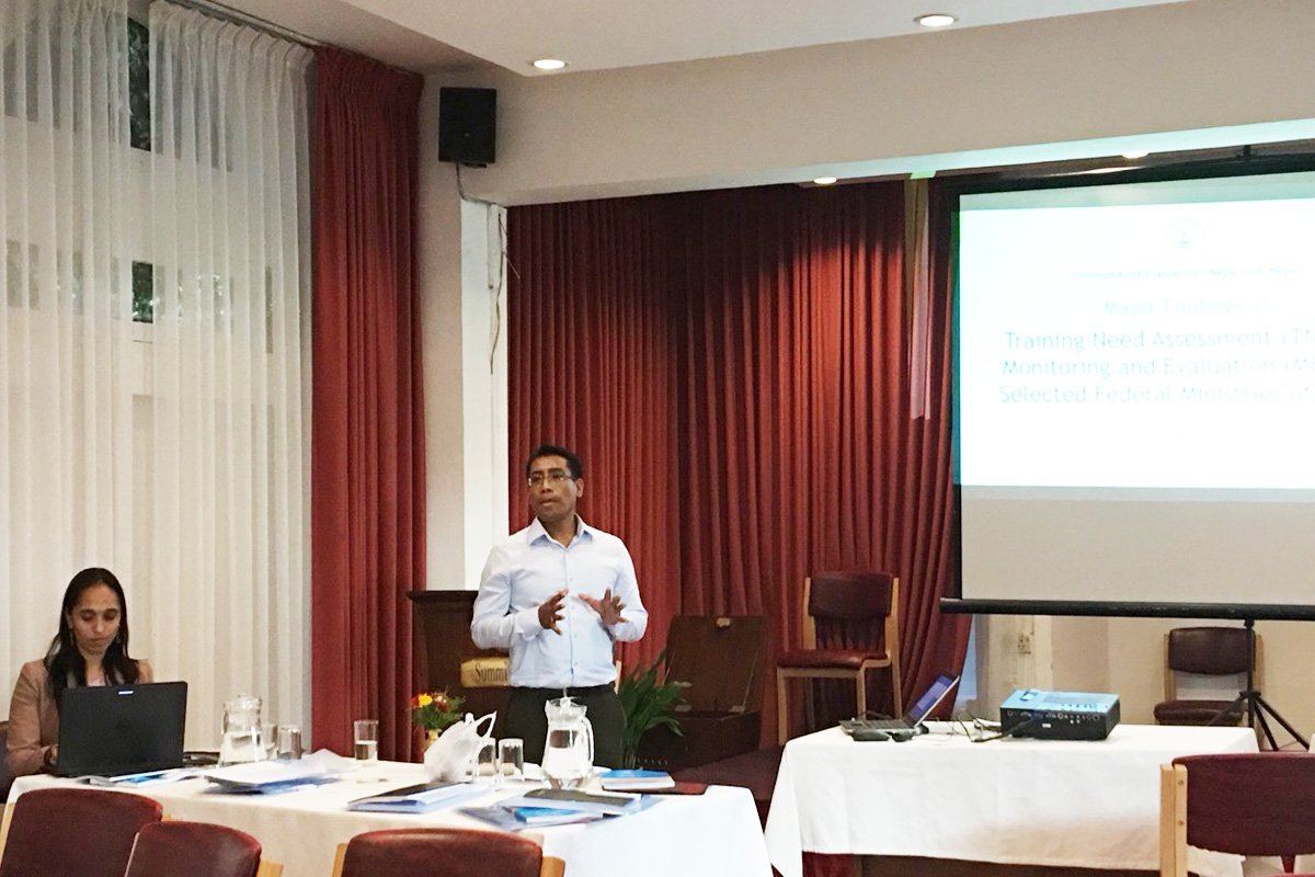 Training Workshop on Implementation of M&E Guideline (2075) and Impact Evaluation – CoE-Nepal